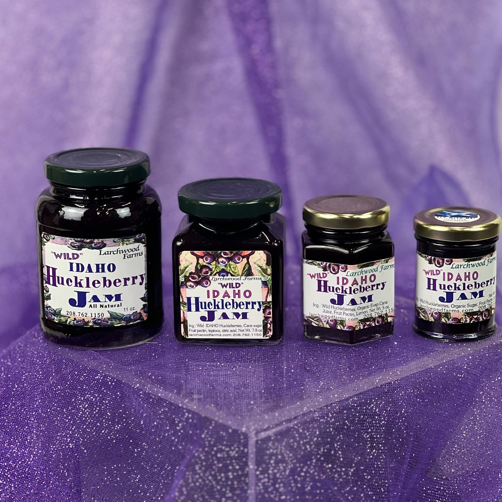 Crafted Huckleberry Products by Larchwood Farms