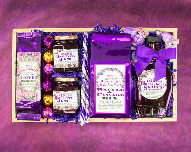 Gift Baskets for Huckleberry Lovers by Larchwood Farms