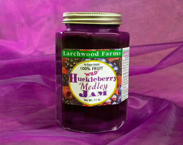 All Fruit Huckleberry Medley Jam | Larchwood Farms