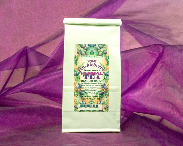 Huckleberry - Fine Herbal Tea Crafted by Larchwood Farms