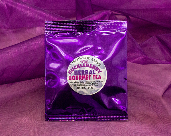 Huckleberry - Fine Herbal Tea Crafted by Larchwood Farms